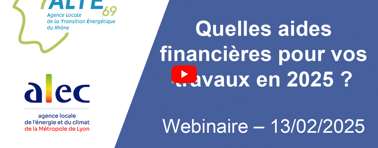 [CONFERENCE EN REPLAY] Les aides financières à la rénovation énergétique : ce qui change en 2025 ...